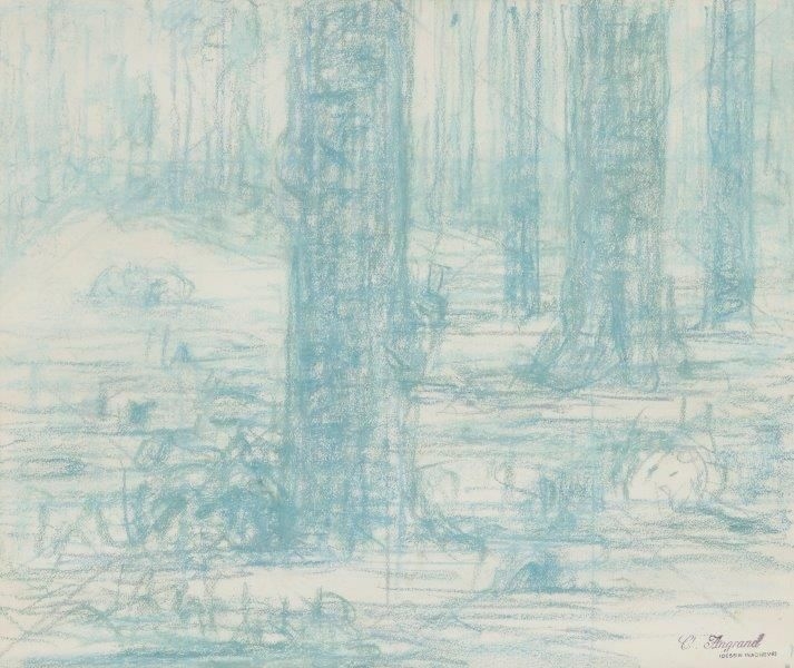Charles Angrand | The forest | MutualArt