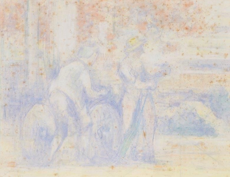 Charles Angrand | Work in the fields (1305) | MutualArt