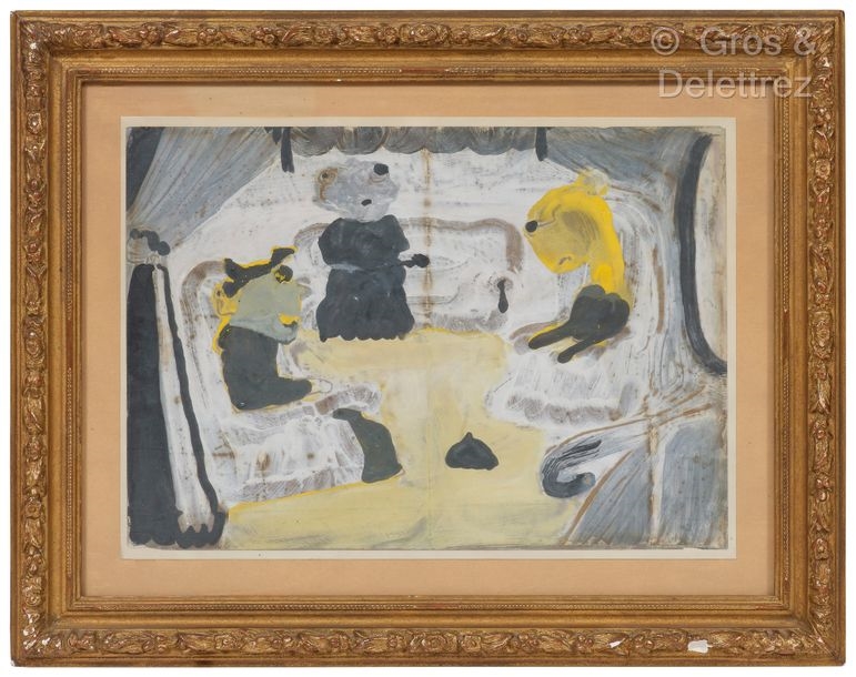 Eugène Gabritschevsky | The conversation | MutualArt