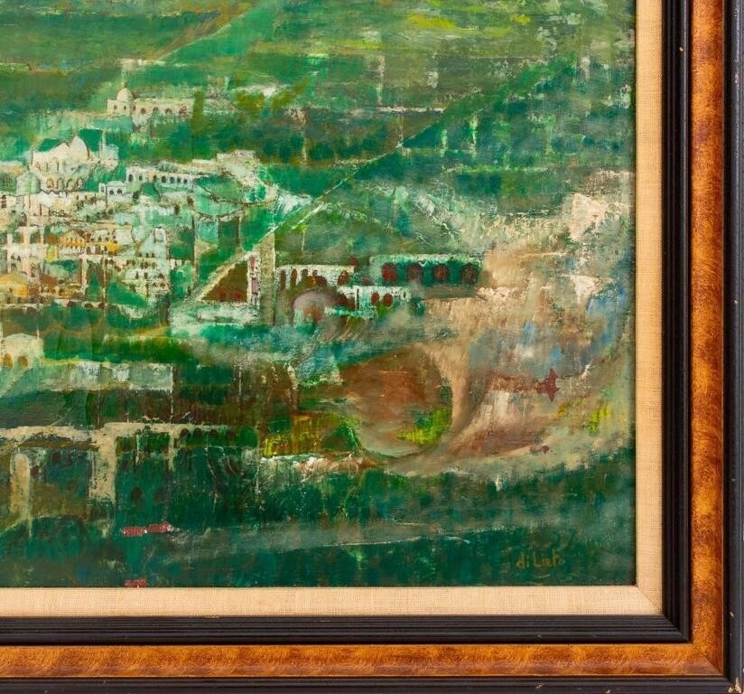 Giuseppe Di Lieto | Giuseppe Di Lieto Landscape Oil on Canvas | MutualArt