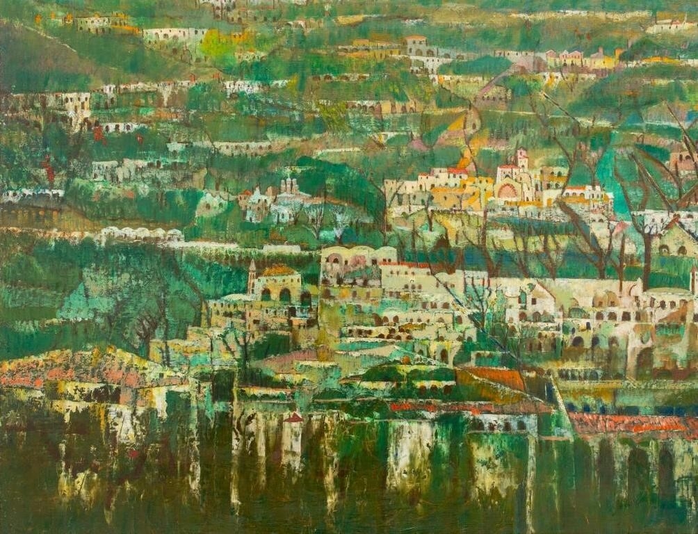 Giuseppe Di Lieto | Giuseppe Di Lieto Landscape Oil on Canvas | MutualArt