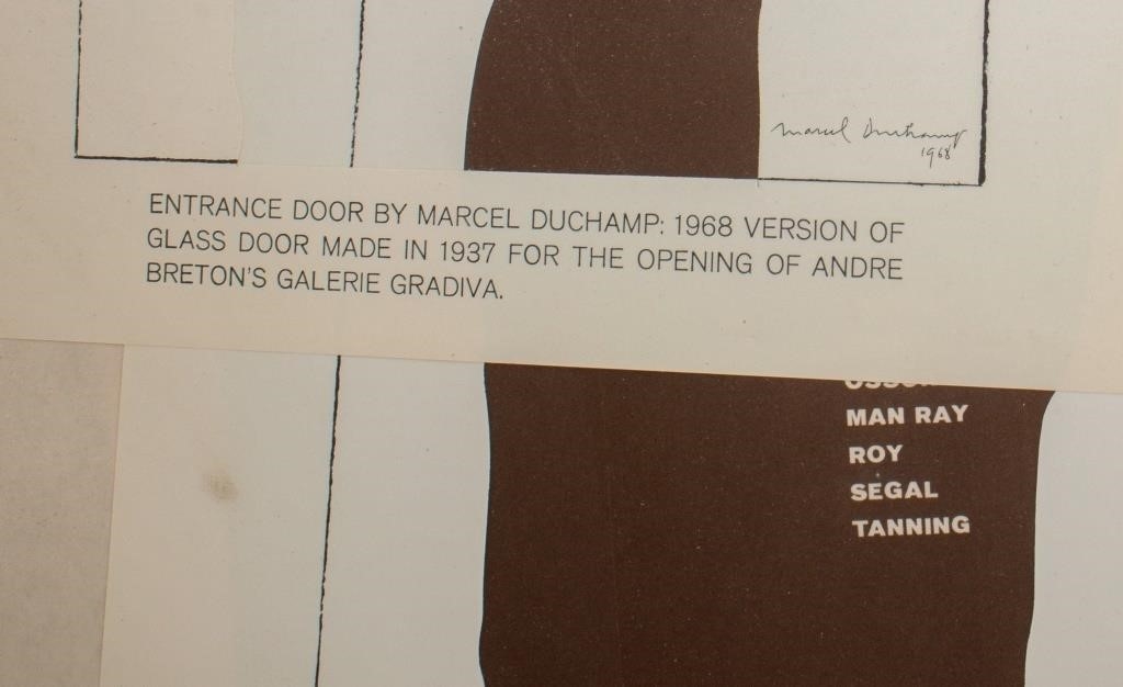 Marcel Duchamp | After Marcel Duchamp Exhibition Poster, circa 1968 ...