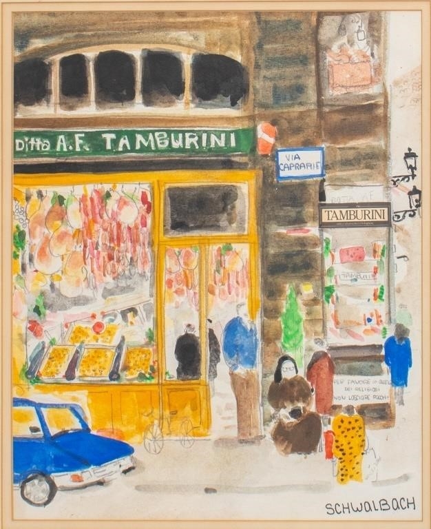 Mary Jo Schwalbach | Mary Jo Schwalbach Italian Street Scene Collage ...
