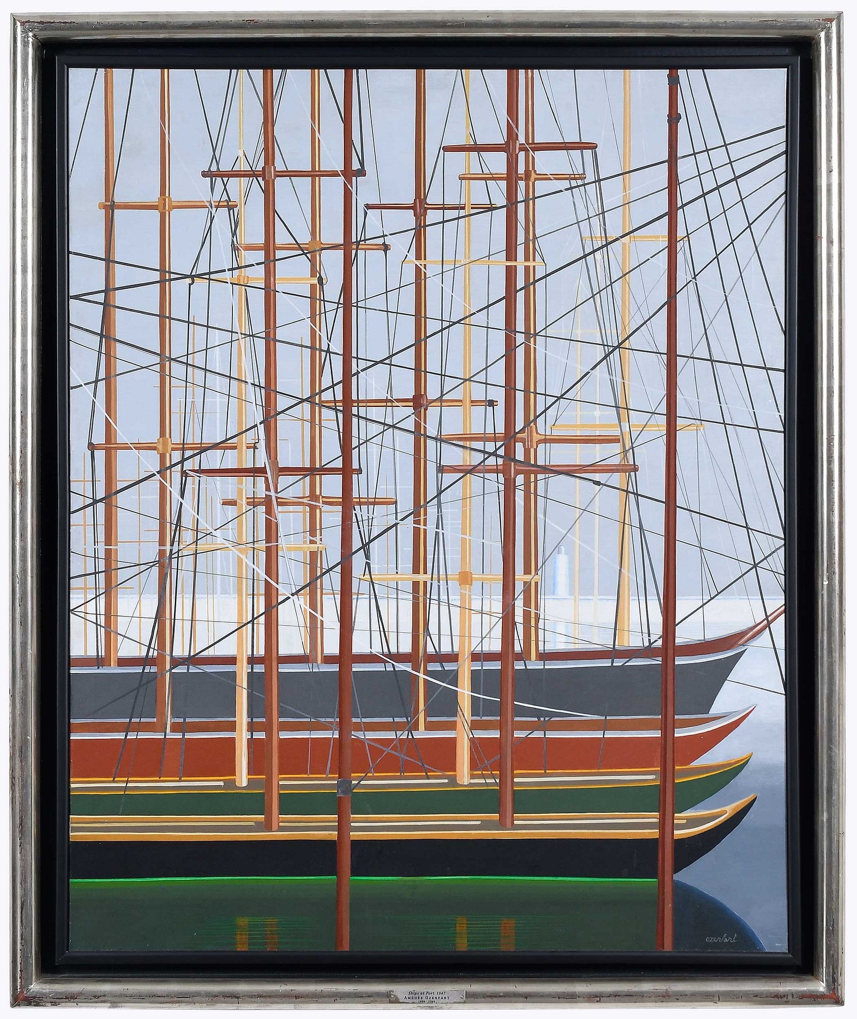 Amédée Ozenfant | Guitare et architecture (Circa 1925) | MutualArt