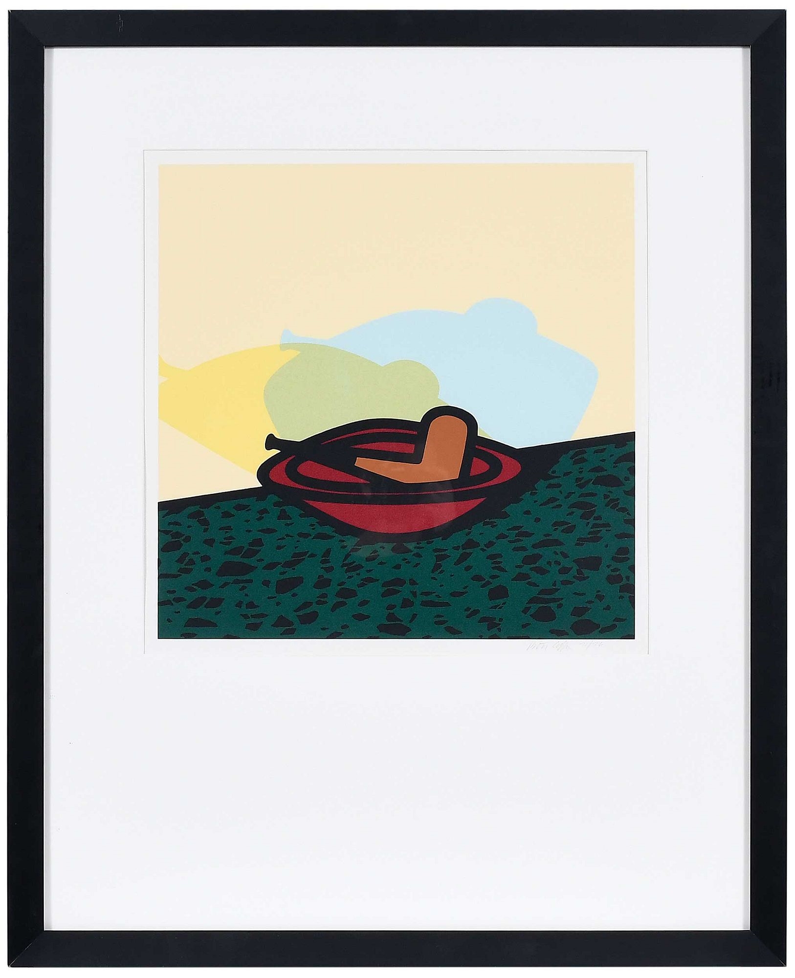 Patrick Caulfield | Banana with Leaves (C. 52) (1977) | MutualArt