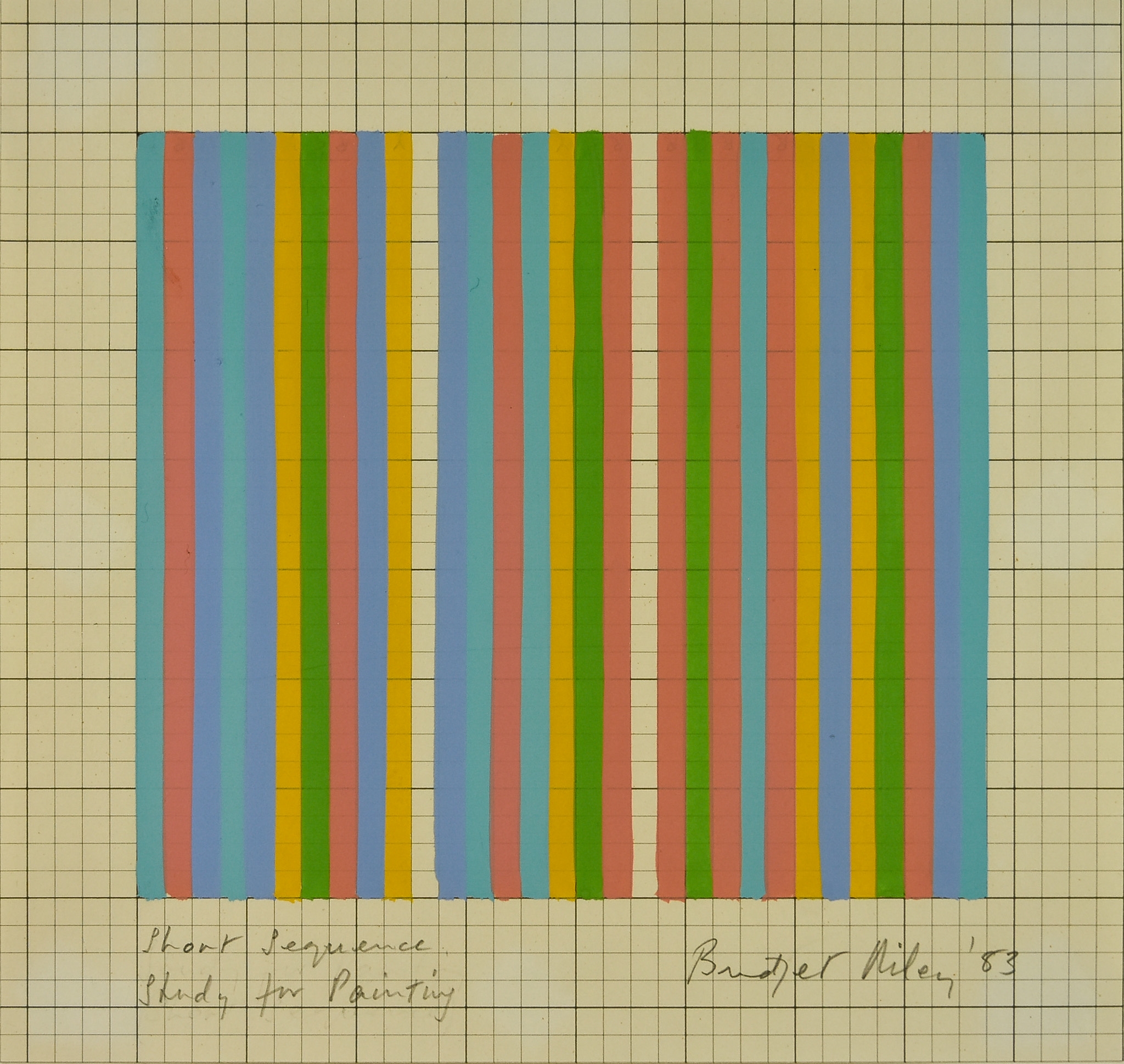 Bridget Riley | Untitled (1965) | MutualArt