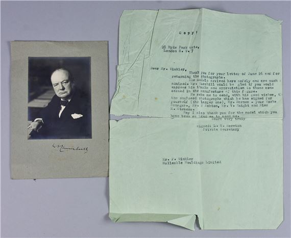 Sir Winston Churchill | Lullenden Manor (1917) | MutualArt