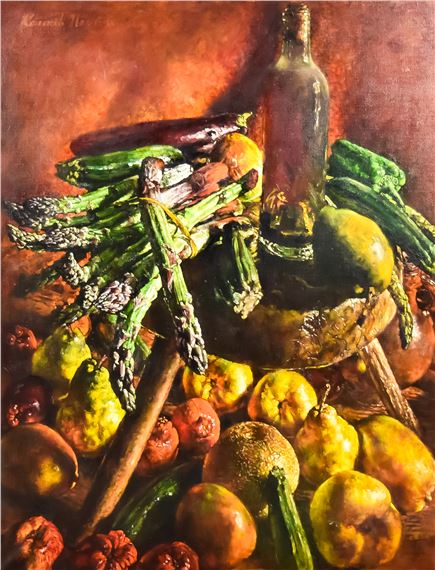 Kenneth Newton | ARR Kenneth Newton (1933-1984) -Oil painting ...