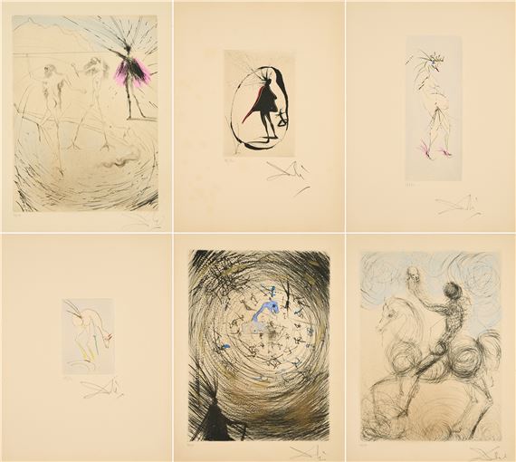 Salvador Dalí | Faust (La Nuit de Walpurgis (1968 - 1969) | MutualArt