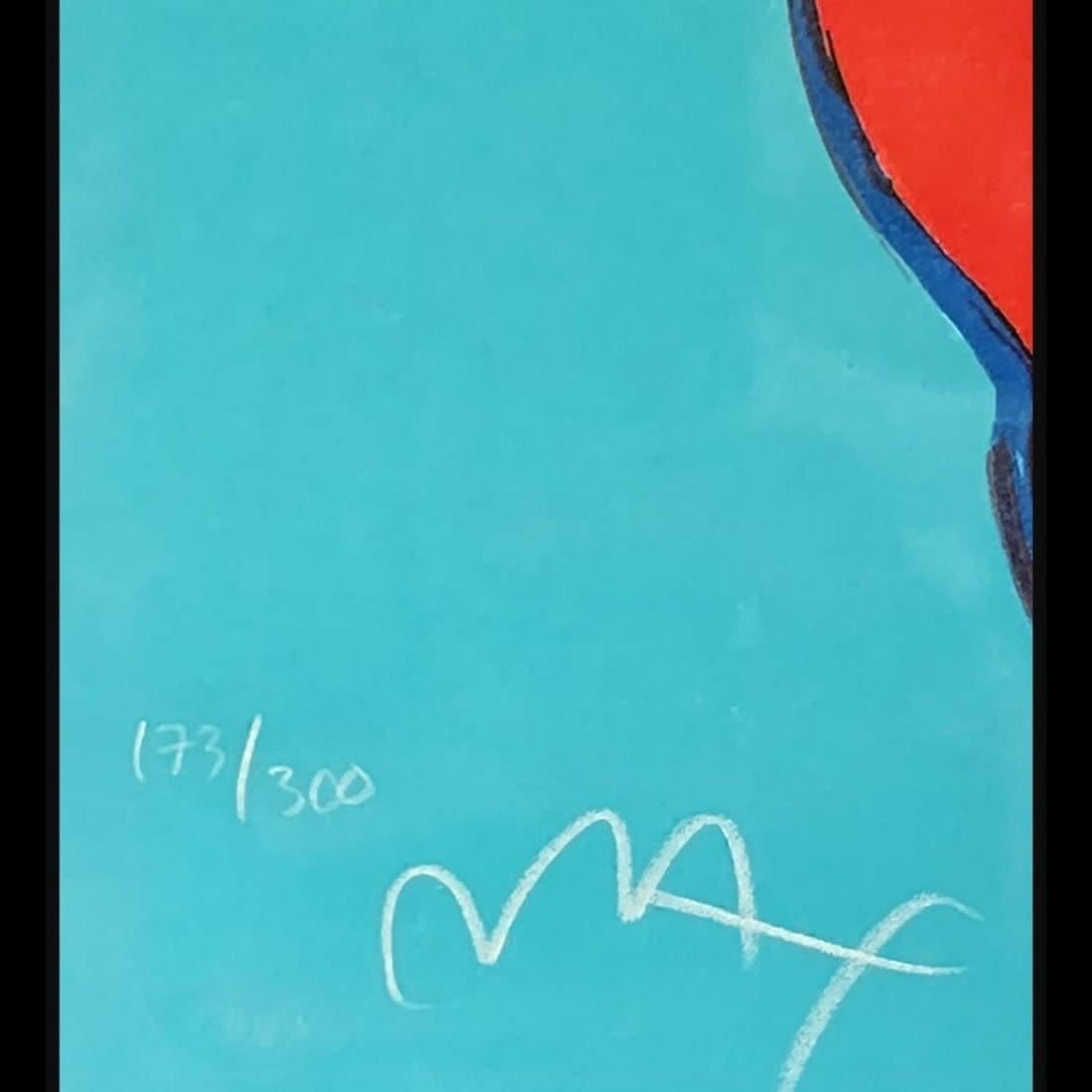 Peter Max | Peter Max Serigraph (American, b. 1937) Dega Man?, Pencil ...