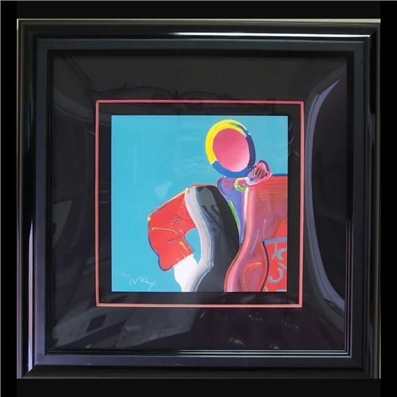 Peter Max | Peter Max Serigraph (American, b. 1937) Dega Man?, Pencil ...