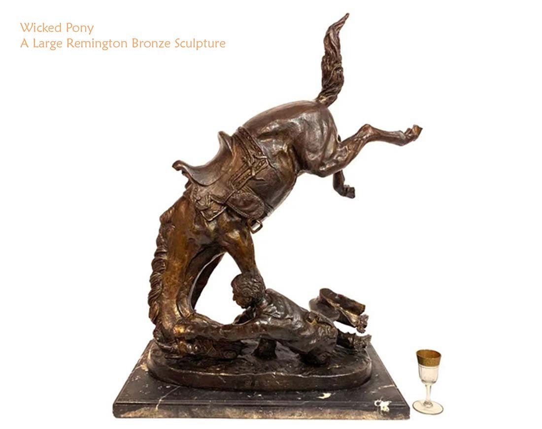 Frederic Remington | Wicked Pony | MutualArt