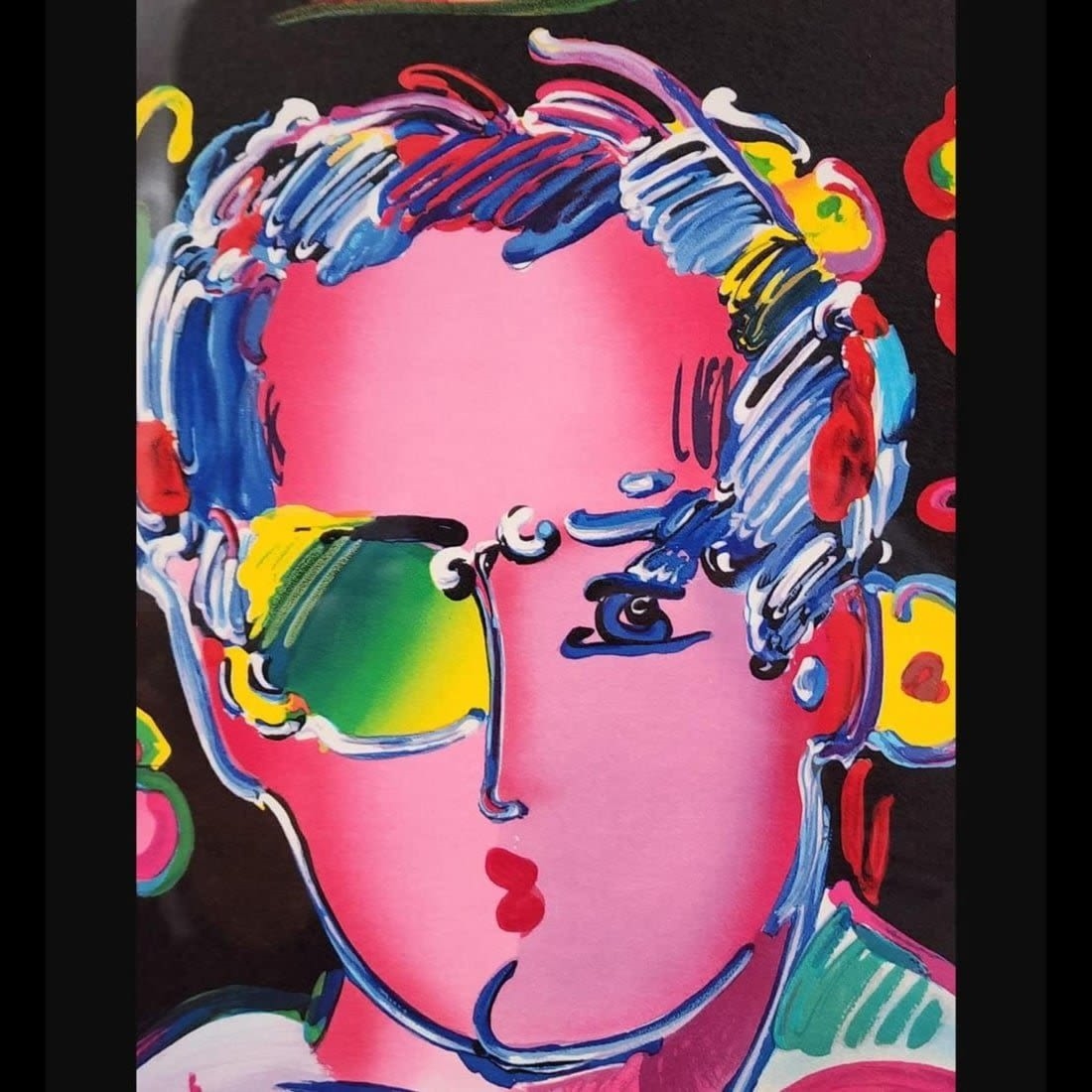 Peter Max | Peter Max Serigraph (American, b. 1937) Zero in Love ...