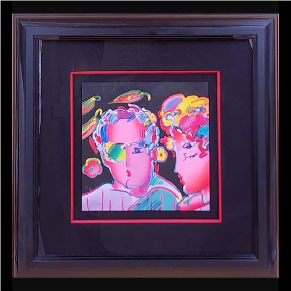 Peter Max | Peter Max Serigraph (American, b. 1937) Zero in Love, Pencil Signed And Numbered ...