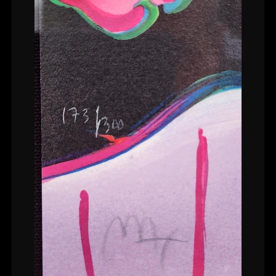 Peter Max | Peter Max Serigraph (American, b. 1937) Zero in Love ...