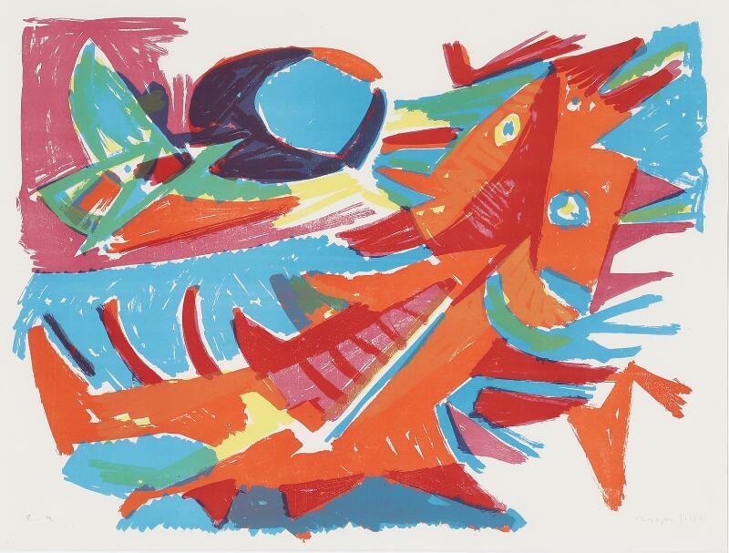 Asger Jorn | Composition (1964) | MutualArt