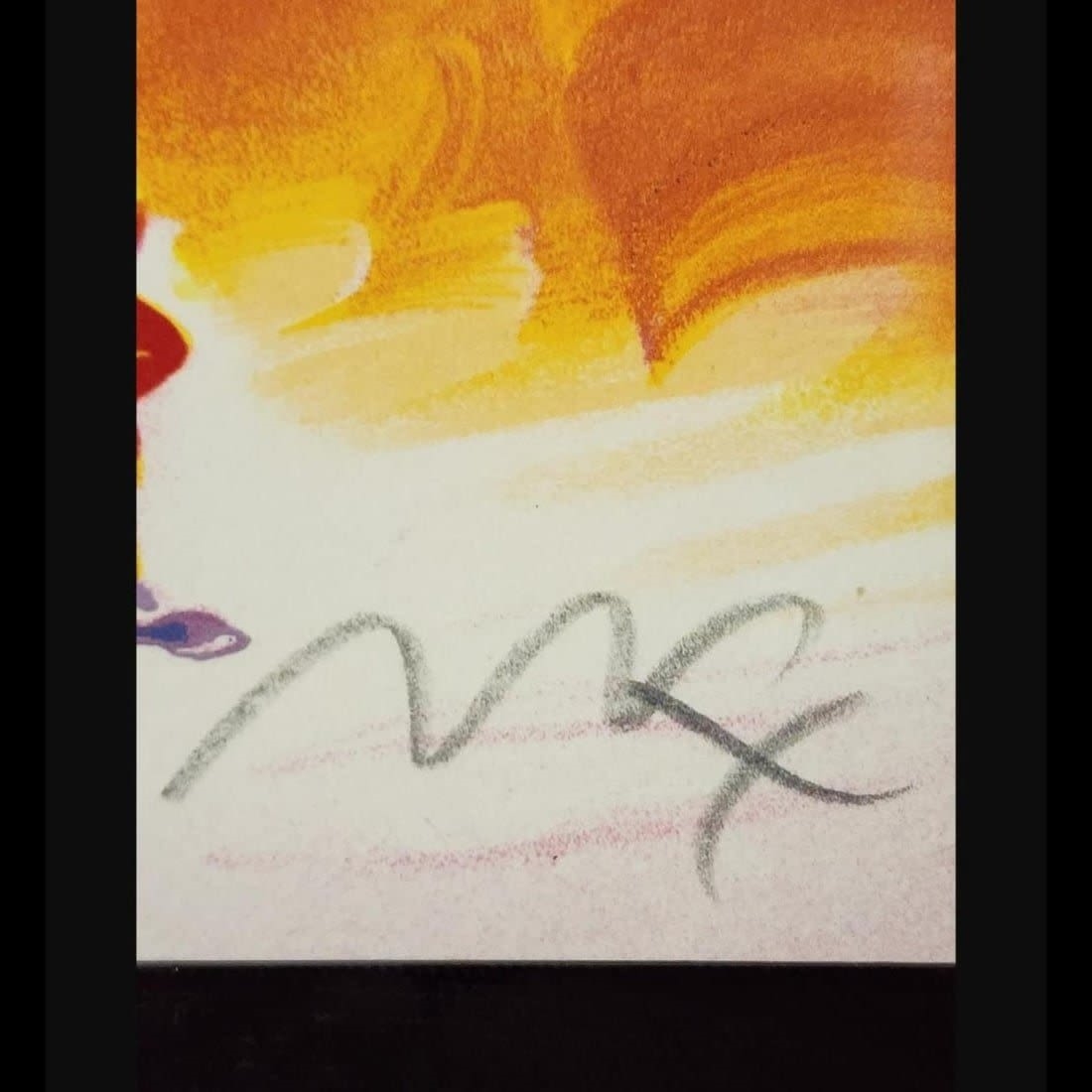 Peter Max | Peter Max Serigraph (American, b. 1937) New Moon, Pencil ...