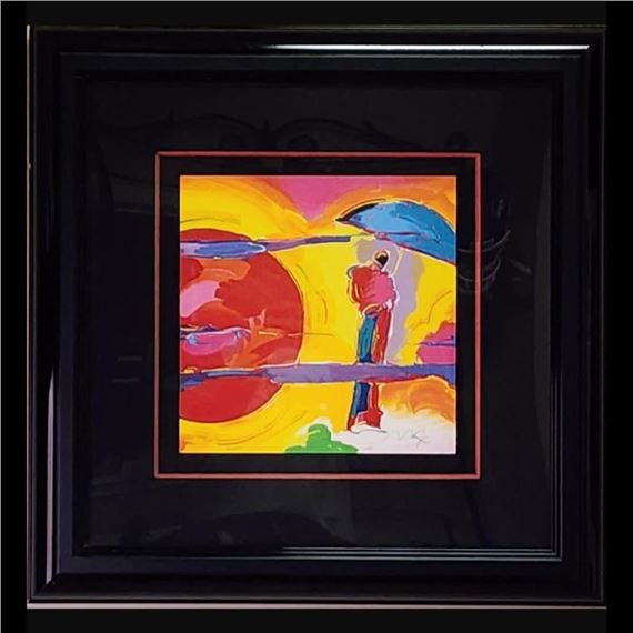 Peter Max | Peter Max Serigraph (American, b. 1937) New Moon, Pencil ...