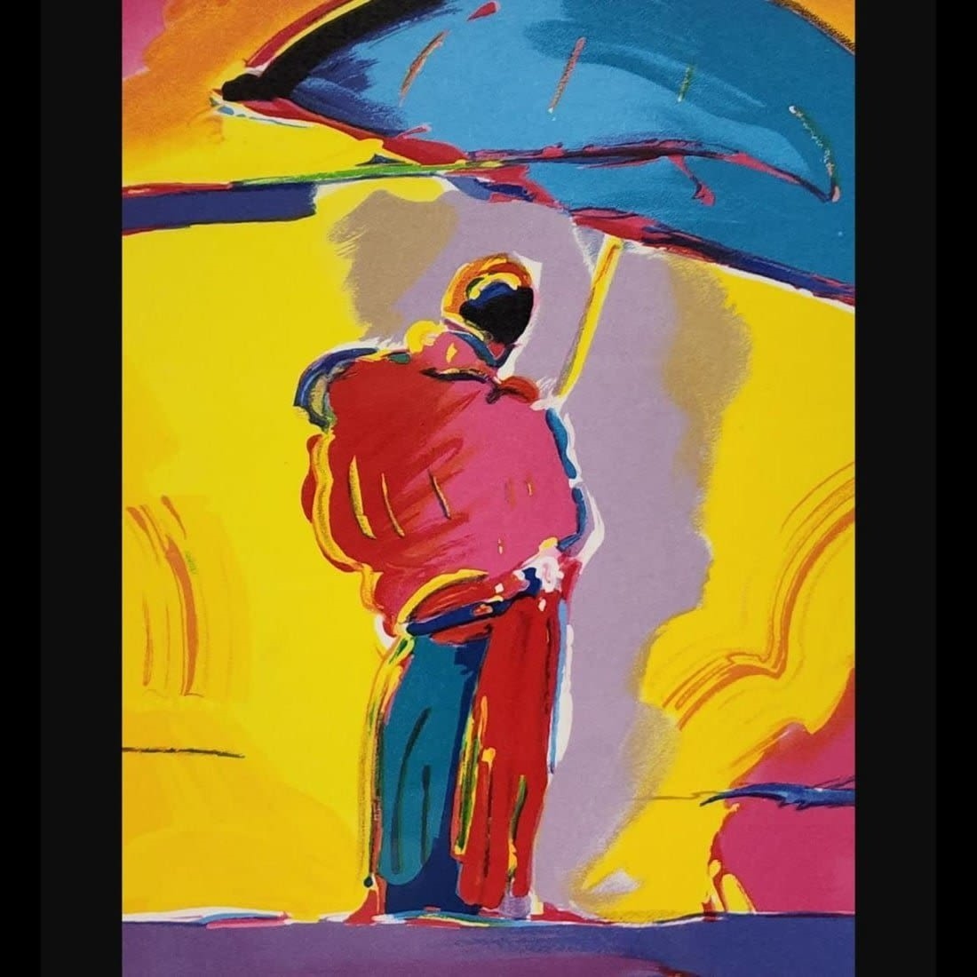 Peter Max | Peter Max Serigraph (American, b. 1937) New Moon, Pencil ...
