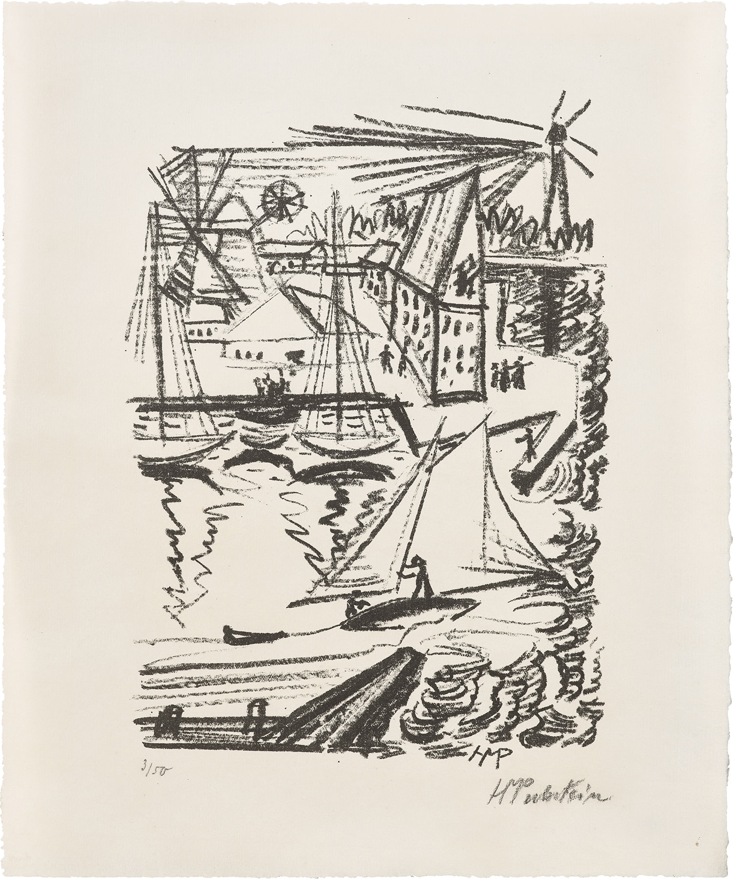 Max Pechstein | Karneval VIII (1910) | MutualArt