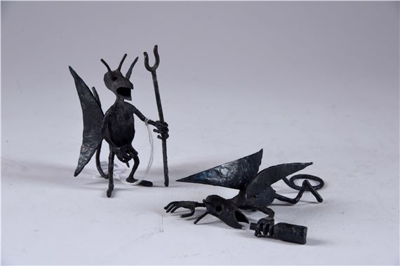 François Collette | Diable à la fourche et diable à la bouteille (1936 ...