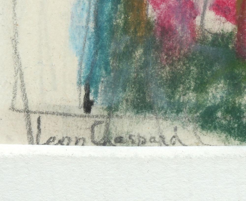 Leon Gaspard | Leon Gaspard 'Mongols' Double Sided Painting | MutualArt