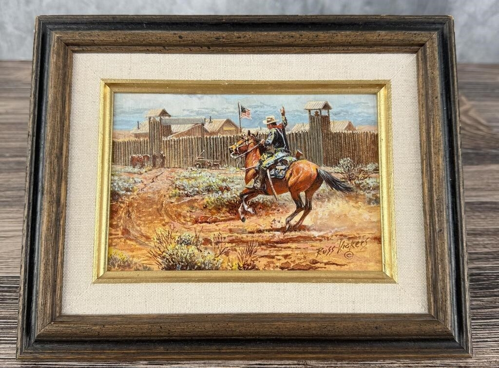 Russ Vickers | Return from a Raid | MutualArt