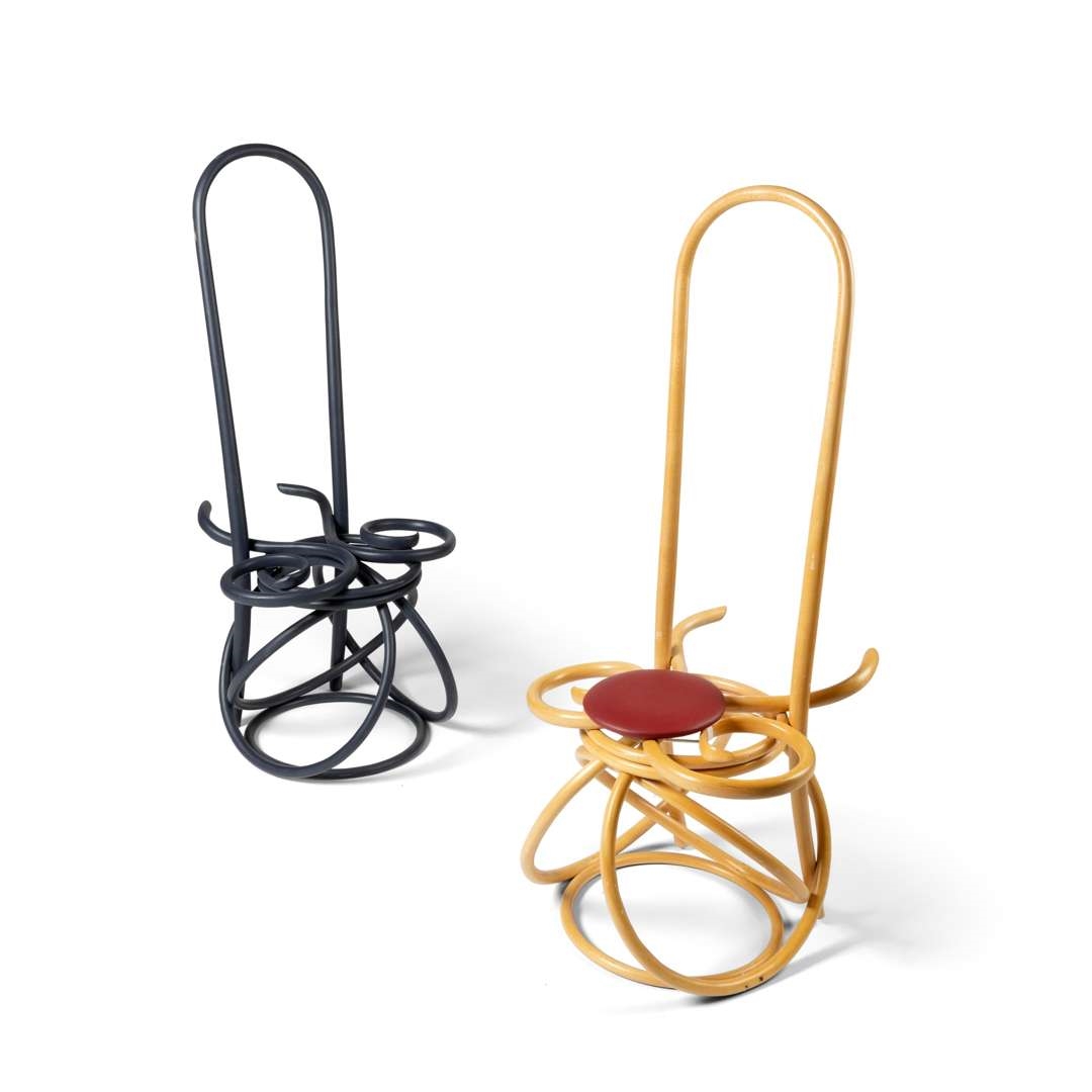 Martino Gamper | TWO 'CHAIR OF THE RINGS' CHAIRS | MutualArt