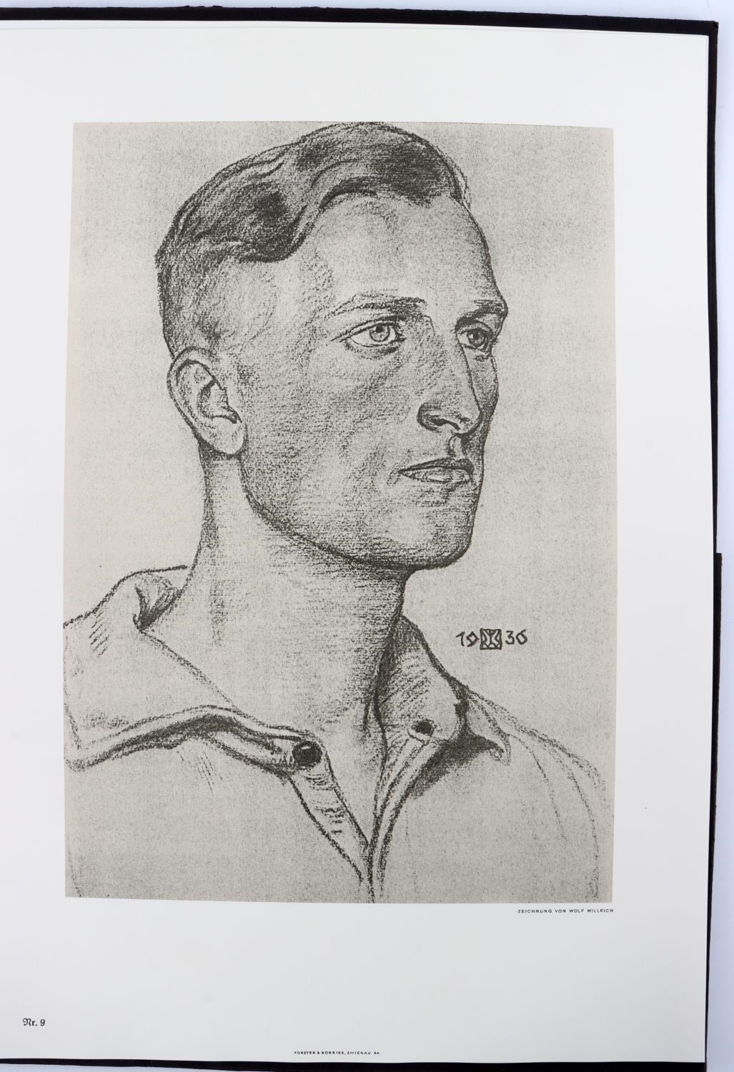Wolfgang Willrich | WWII GERMAN WAFFEN SS PORTFOLIO WOLFGANG WILLRICH ...