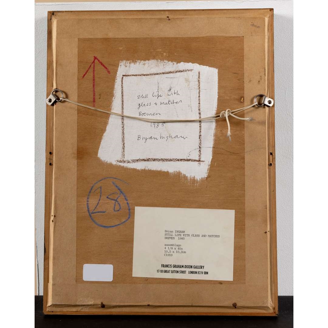 Bryan Ingham | STILL LIFE WITH GLASS AND MATCHES, BREMEN, 1985 (1985 ...