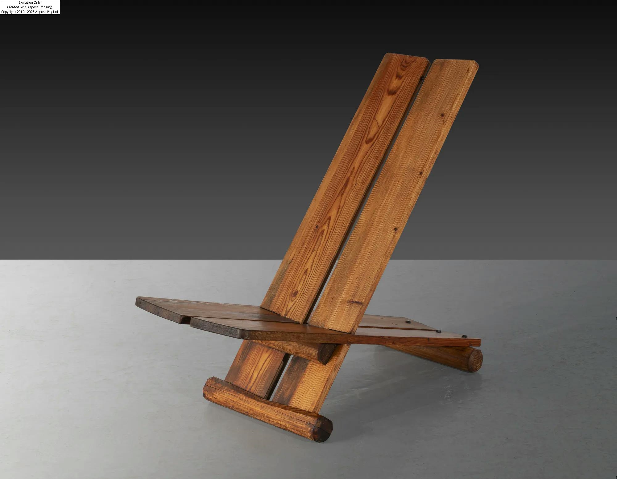 Axel Einar Hjorth | Rare chauffeuse sculpturale dite « Skoga » – circa ...