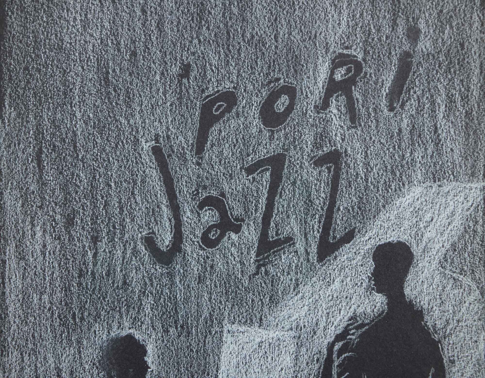 Tony Bennett | Tony Bennett | Original Pori Jazz Chalk Artwork | MutualArt