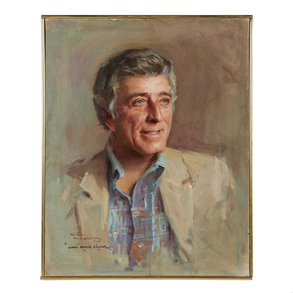 Everett Raymond Kinstler | Tony Bennett | Portrait By Everett Raymond ...