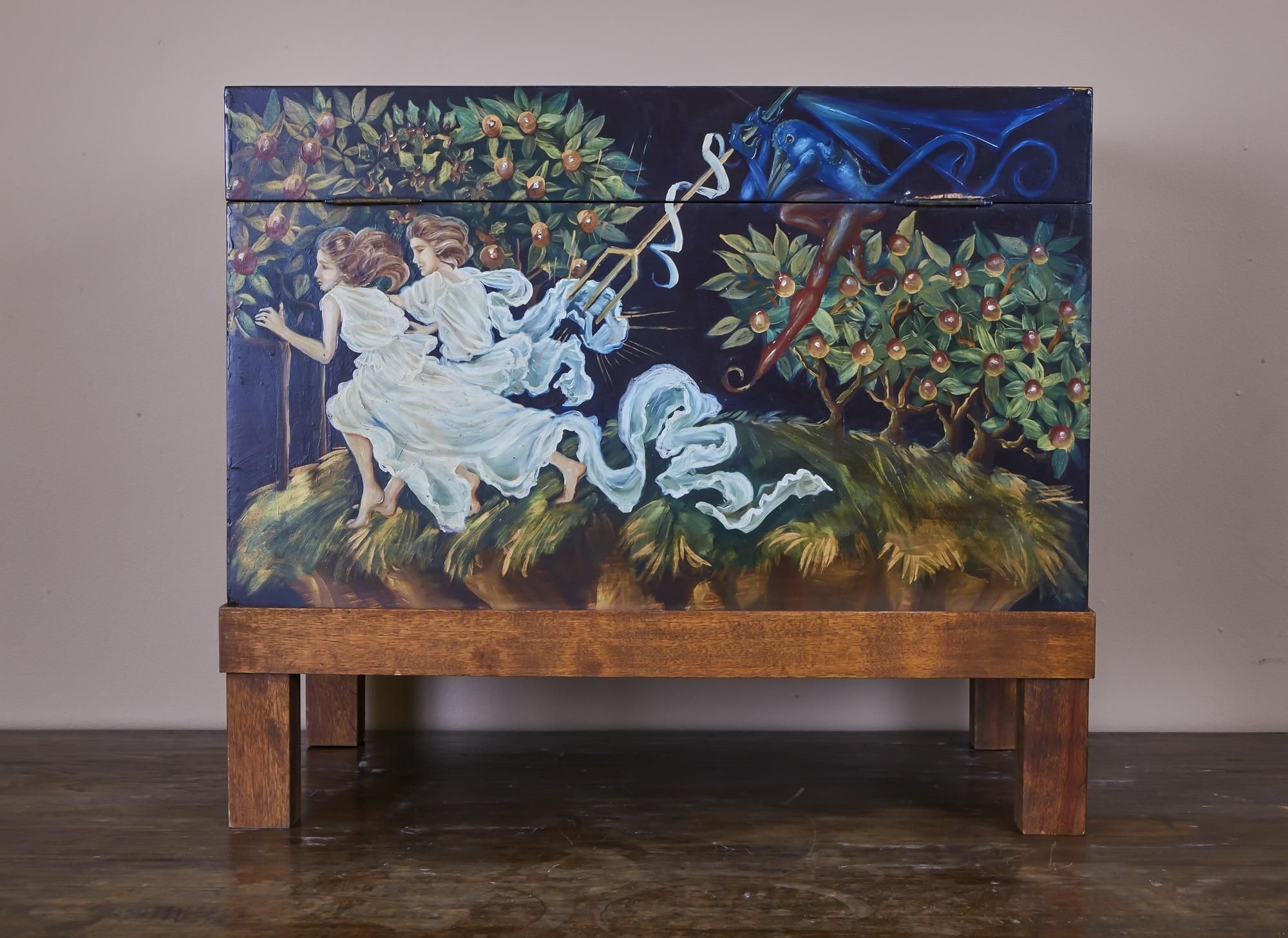 Pamela Silin-palmer | Raquel Welch | Pamela Silin-Palmer Painted Box ...