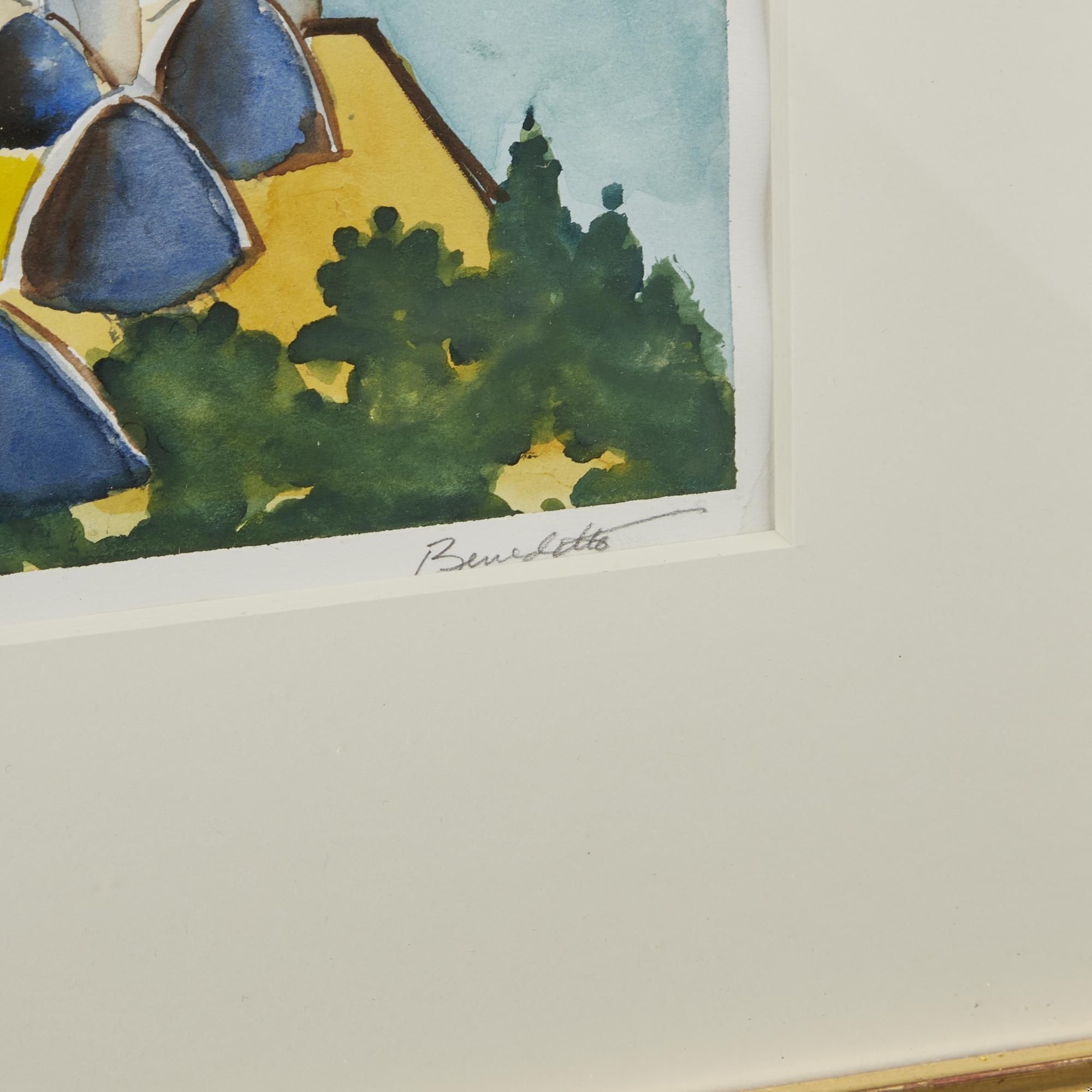 Tony Bennett | Tony Bennett | Original Sydney Opera House Watercolor ...