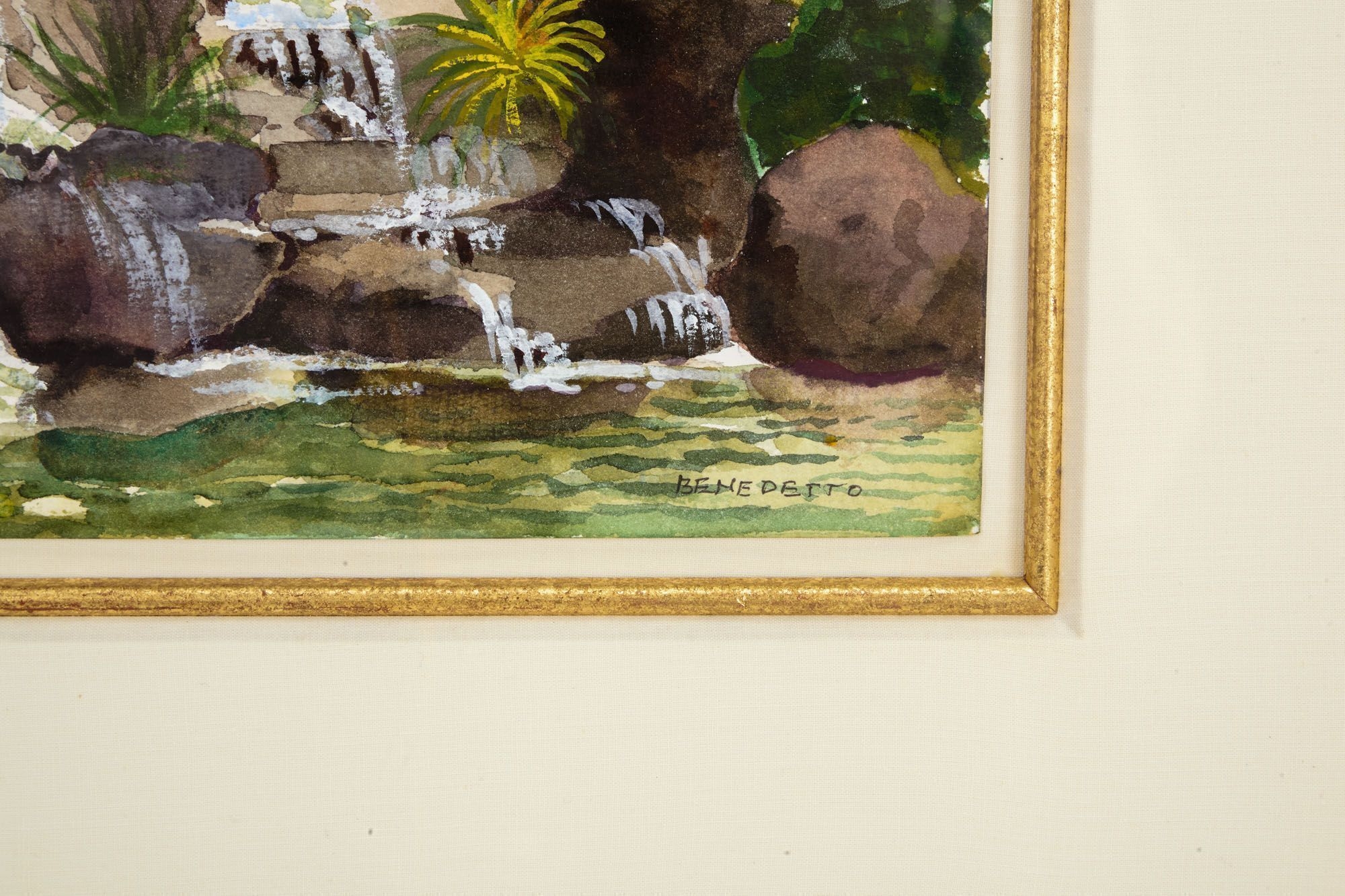 Tony Bennett | Tony Bennett | Original Tokyo Garden Watercolor Painting ...