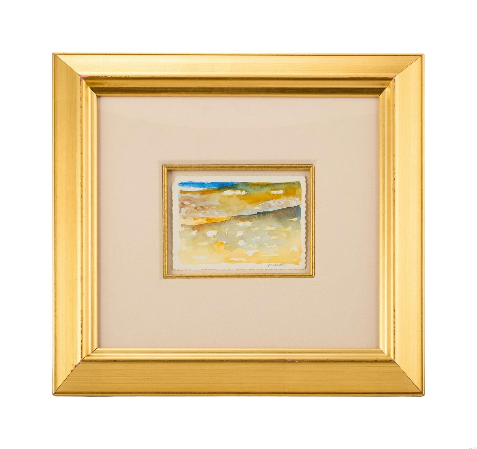 Tony Bennett | Tony Bennett | Original Skyscape Watercolor Painting ...