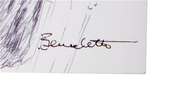 Tony Bennett | Tony Bennett | Original Art Blakey On A Plane Sketch ...