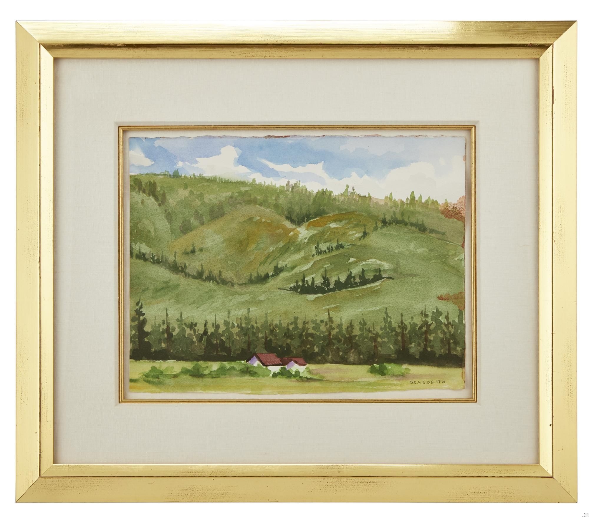 Tony Bennett | Tony Bennett | Original Gazelle, California Watercolor ...
