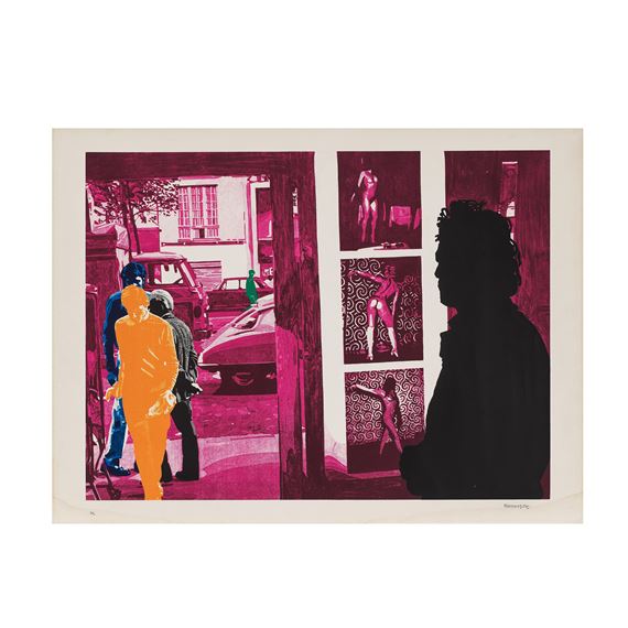 Gérard Fromanger | Le peintre et le modèle, 1972 (1972) | MutualArt