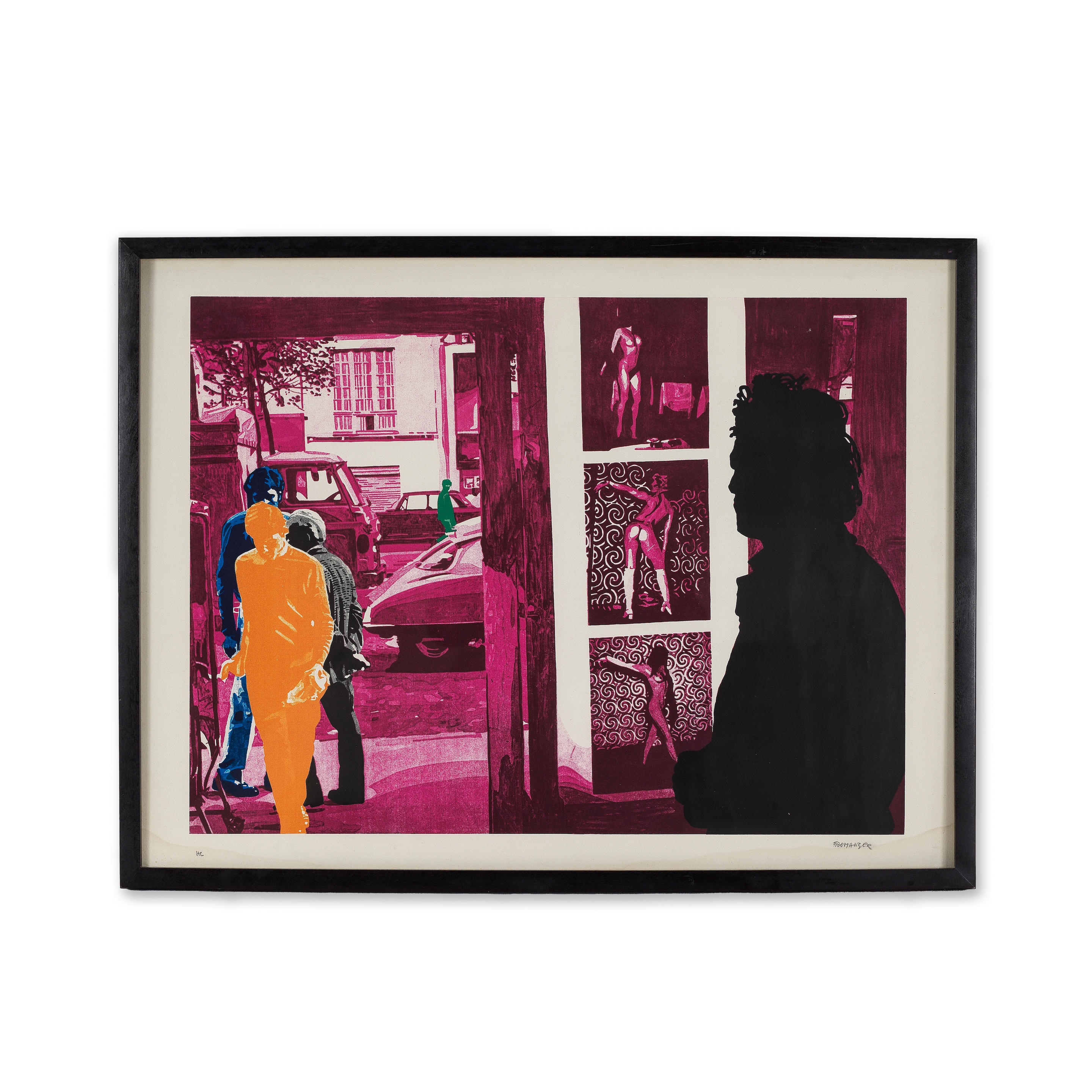 Gérard Fromanger | Le peintre et le modèle, 1972 (1972) | MutualArt