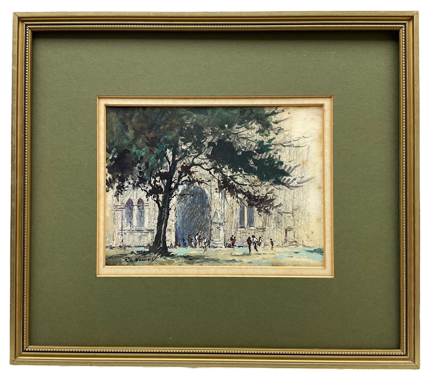 Robert Leslie Howey | View of Salisbury Cathedral | MutualArt