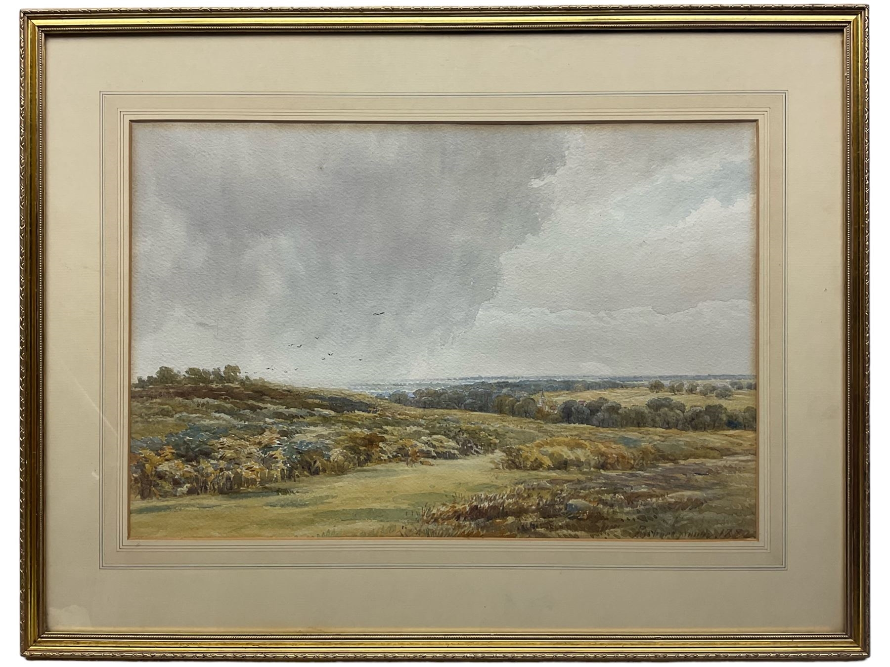 Richard J. Smith | Panoramic Rural Landscape (1888) | MutualArt