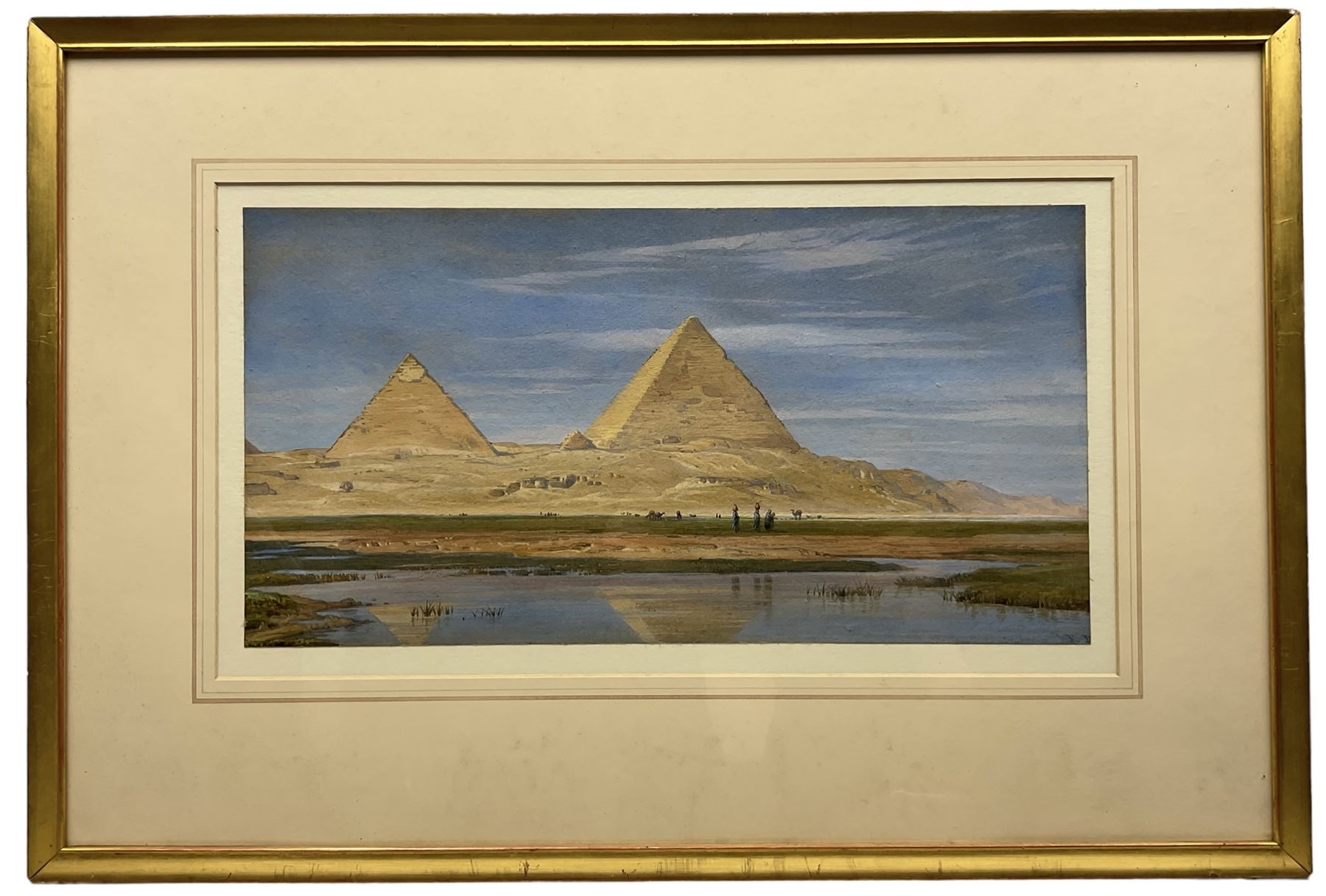 Frank Dillon | Egypt - The Pyramids of Giza and Mosque | MutualArt