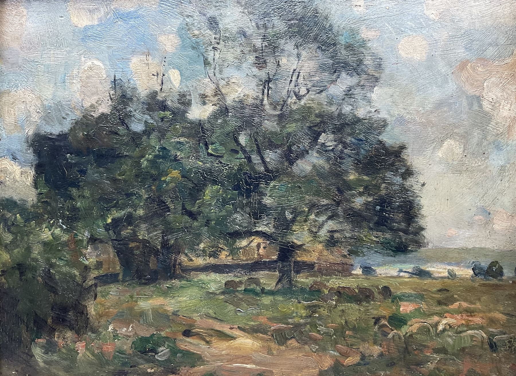 Arthur George Bell | Village Street Scene | MutualArt