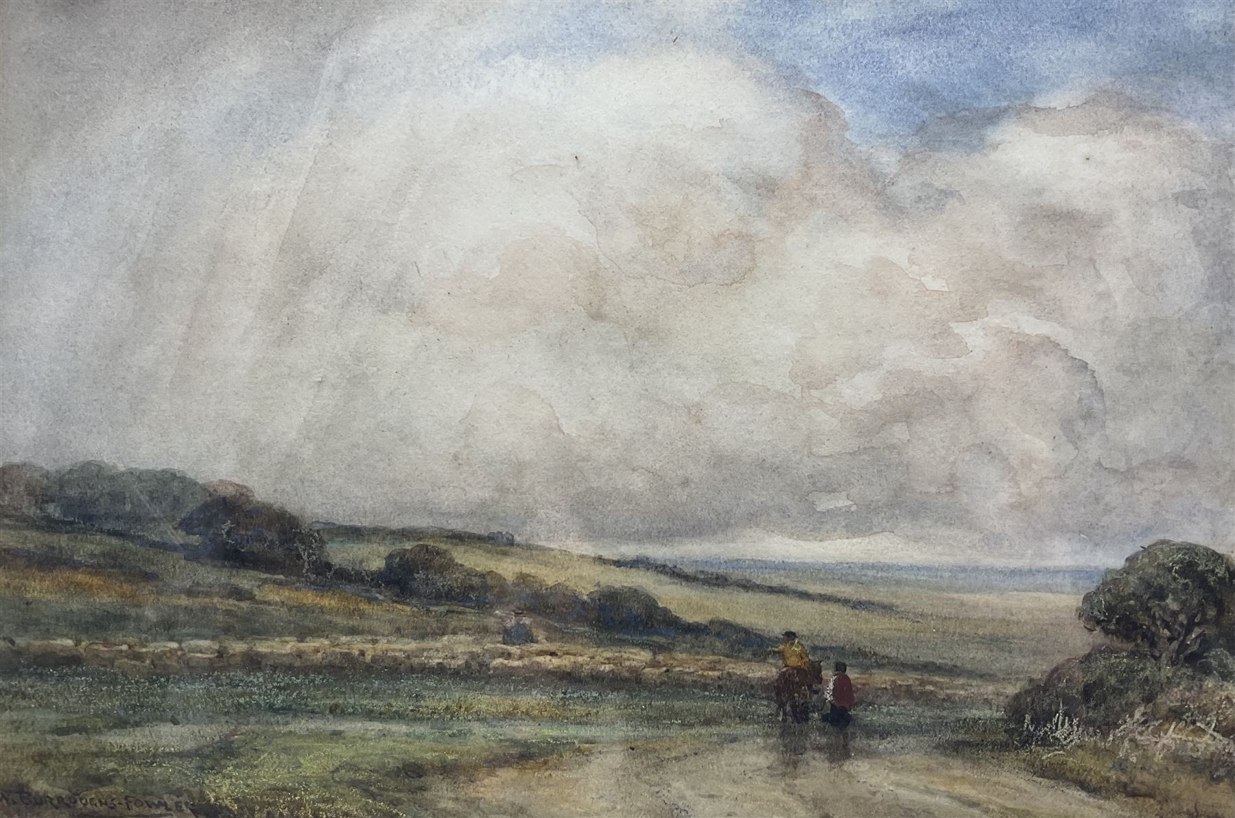 Walter John Burroughs-Fowler | Guiding the Sheep | MutualArt