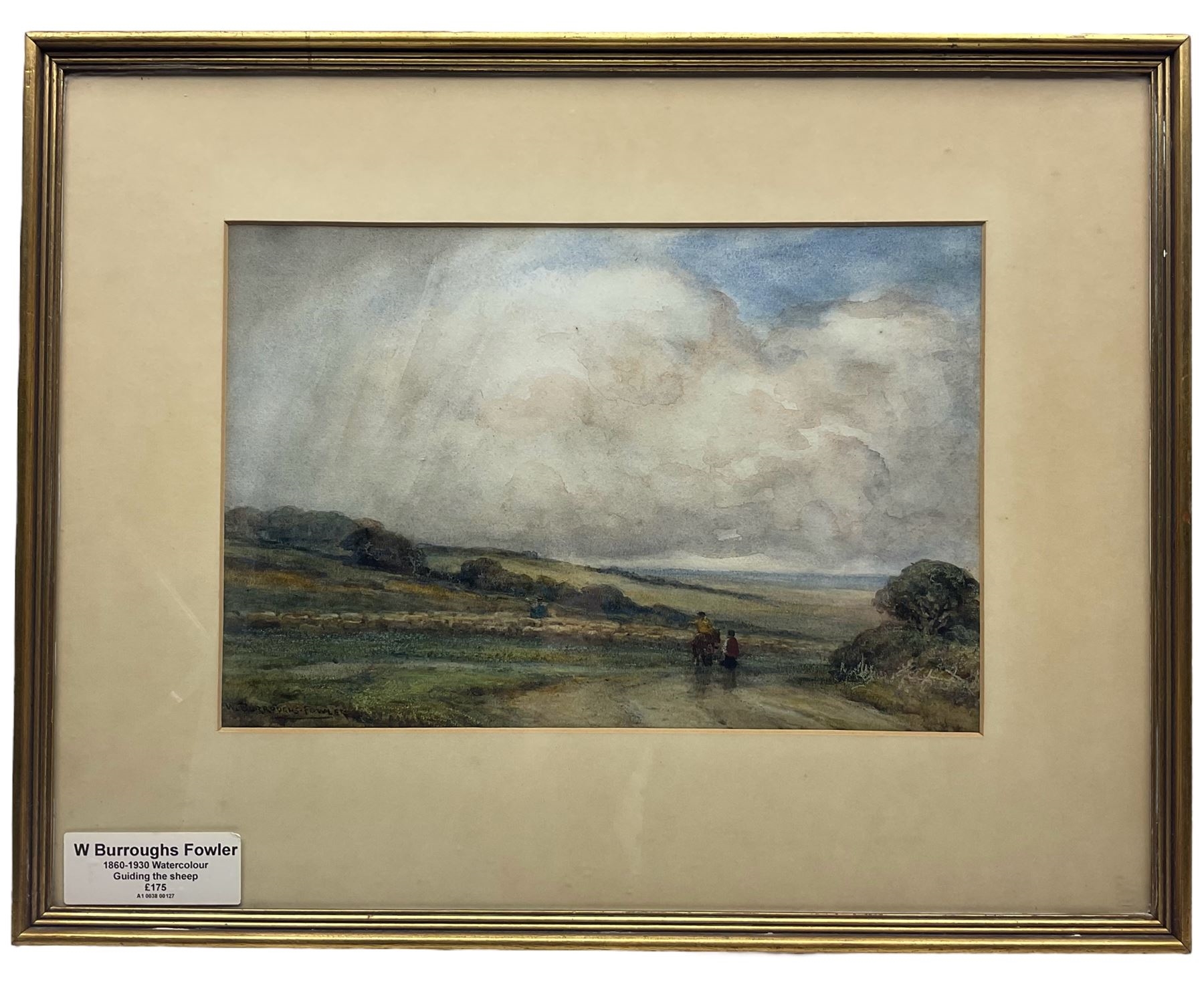 Walter John Burroughs-Fowler | Guiding the Sheep | MutualArt