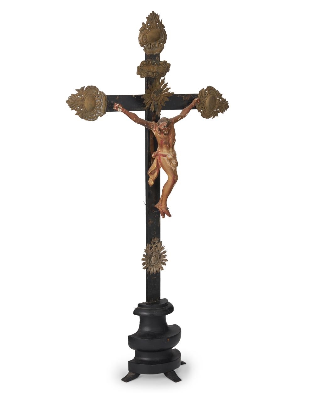 Latin American School, 19th Century | A Latin American wood and silver ...