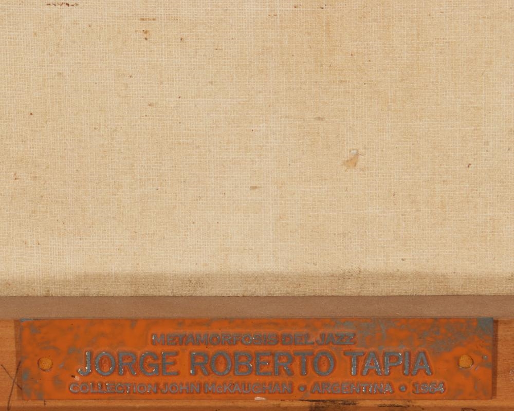 Jorge Tapia | Metamorfosis del Jazz (1963) | MutualArt