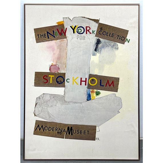 Robert Rauschenberg | Robert Rauschenberg Original poster made for ...